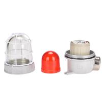 China 120db Visual Audible Alarm Siren / Explosion-Proof Light & Sound Alarm with Cover IP66 Explosion Proof LED Strobe Warning Lights Aluminum Alloy for sale
