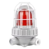 China 90dB IP66 Buzzer Alarm Sound Light Multi-colors Tri-color Explosion Proof Audible and Visual Light with Cover for Oil and Gas for sale