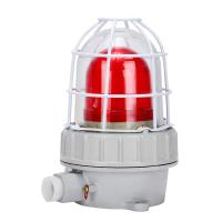 China 90dB IP66 Buzzer Alarm Sound Light Multi-colors Tri-color Explosion Proof Audible and Visual Light with Cover for Oil and Gas for sale