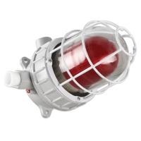 China 90dB IP66 Buzzer Alarm Sound Light Multi-colors Tri-color Explosion Proof Audible and Visual Light with Cover for Oil and Gas for sale
