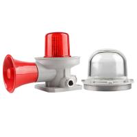 China 180dB High Decibel Explosion-Proof Audible Visual Alarm / Tri-color Explosion-Proof Sound and Light Alarm Ex d II CT6 Gb Industrial Warning Indicator Light for sale