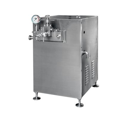 China 60 to 300L/H Industrial High Pressure Homogenizer Machine for Liquid Milk Juice Dairy Cream Processing Equipment for sale