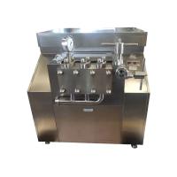 China 1500 to 2000L/H High Pressure Homogenizer Cream Fresh Milk Yogurt Homogenizer Machine Industrial Honey Juice Homogenizing for sale