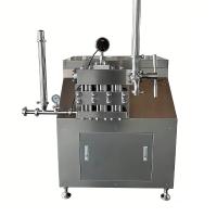 China 1500 to 2000L/H High Pressure Homogenizer Cream Fresh Milk Yogurt Homogenizer Machine Industrial Honey Juice Homogenizing for sale