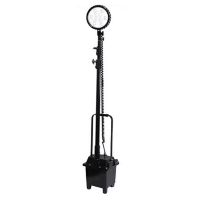 China Complete Kit 30W/35W IP66 Mobile Explosion Proof Lamp With 2.8m Extension Pole Site Control Indicator Light for sale