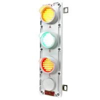 China Flameproof Sliding Contact Line Indicator IP66 WF1 AC220/380V Red Yellow Green LED Phase Status Warning Lamp for sale