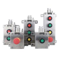China IP65 Waterproof 304 Stainless Steel Flameproof Push Button Box Ex de IIC T6 Gb Anti-Corrosion Enclosure Flammable Explosive Area for sale