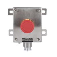 China Waterproof Stainless Steel Explosion-proof Start-stop Switch Button Box IP65 Emergency Stop Control Switch Multi-Button 10A 220V for sale