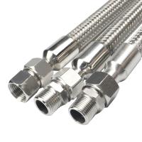 China 304 Stainless Steel Explosion-Proof Flexible Connection Hose DN25 Conduit Metal Hose Stainless Steel Corrugated Pipe for sale