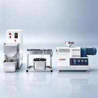 China Double-Screw/Single-Screw Mini Lab Plastic Modification Extruder for PP PE ABS Masterbatch 25mm/16mm for sale