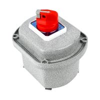 China 3 Pole Round Explosion Proof Circuit Breaker 10A-63A Three Phase Circuit Breaker IP65 Waterproof Aluminum Flameproof Control Switch for Flammable Dust Workshop for sale