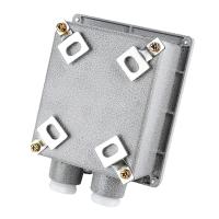 China Square 3p Ex-Proof Circuit Breaker Flame Resistant Isolation Cabinet G1 Thread Explosion Protected Residual Current Trip Switch 10-63A for Dangerous Environment for sale