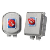 China Flameproof Enclosure Die Cast Aluminum IP65 Ex Db Eb Iib T6 GB MCB Cabinet Chint 2p/3p/4p Mini Circuit Breaker G3/4 G1 Cable for sale