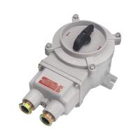 China High Current 25A Aluminum Alloy Explosion Proof Rotary Changeover Switch Multiple Contact Configurations IP66 Ex Control Switch for sale