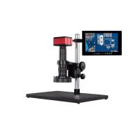China 2K 4K HD Electronic Microscope 0.7X-4.5X Digital Video Microscope Industrial Magnifier Taking Photos for sale