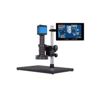 China 20-200X Electron Microscope Measurement USB Industrial HD CCD Camera High Magnification Professional Optical for sale