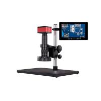 China 2K 4K HD Electronic Microscope 0.7X-4.5X Digital Video Microscope Industrial Magnifier Taking Photos for sale
