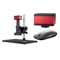 China 2K 4K HD Electronic Microscope 0.7X-4.5X Digital Video Microscope Industrial Magnifier Taking Photos for sale
