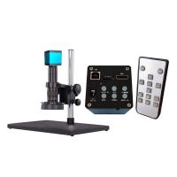 China 20-200X Electron Microscope Measurement USB Industrial HD CCD Camera High Magnification Professional Optical for sale