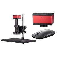 China 2K 4K HD Electronic Microscope 0.7X-4.5X Digital Video Microscope Industrial Magnifier Taking Photos for sale