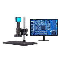 China 20-200X Electron Microscope Measurement USB Industrial HD CCD Camera High Magnification Professional Optical for sale
