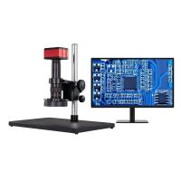 China 2K 4K HD Electronic Microscope 0.7X-4.5X Digital Video Microscope Industrial Magnifier Taking Photos for sale