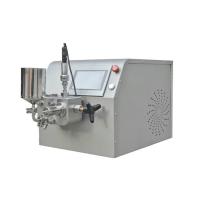 China Laboratory High Pressure Homogenizer Nano Homogenizer Lab Nano Emulsification Homogenizer Machine for Cosmetic Pharma Food Research for sale