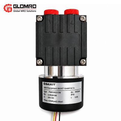 China BAXIT PM23523‑86 Mini Diaphragm Gas Sampling Pump DC24V Self‑priming Low‑Noise Corrosion‑Resistant for Gas Analyzer and Environmental Monitoring for sale