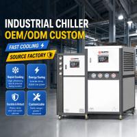 China Stable Operation Industrial Water Chiller Air Cooled And Water Cooled Type For Industrial Production Line for sale