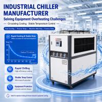 China Stable Operation Industrial Water Chiller Air Cooled And Water Cooled Type For Industrial Production Line for sale