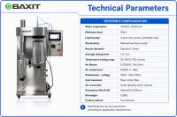 China 2L Capacity Laboratory Spray Dryer Stainless Steel Small Spray Drying Equipment for sale