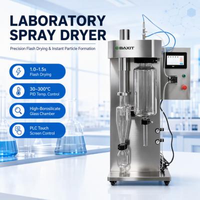 China 2L Capacity Laboratory Spray Dryer Stainless Steel Small Spray Drying Equipment for sale