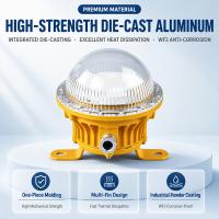 China GLOMRO Heavy Duty Explosion Proof LED Area Light 30W SMD 3000Lm AC85V-265V for Petrochemical Plants for sale
