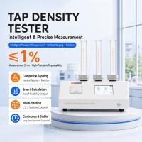 China Automatic Tapped Density Analyzer Powder Tapped Density Tester for Cement Talcum Powder Coating Powder Test for sale