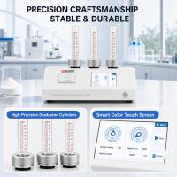 China Automatic Tapped Density Analyzer Powder Tapped Density Tester for Cement Talcum Powder Coating Powder Test for sale