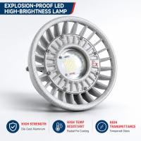 China LED Explosion-Proof Light 20W/30W/40W/50W/60W/70W/80W/100W/120W IP66 Die-cast Aluminum Hazardous Location Lighting Multiple Power Options for sale