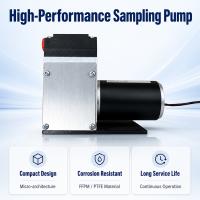 China BAXIT PM33387-96 Low Corrosion Resistant Gas Sampling Pump DC24V Brushless DC Motor Micro Diaphragm Pump for CEMS VOC Flue Gas for sale