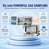 China BAXIT NWGWB-89 High Temp Gas Sampling Pump Corrosion Resistant Diaphragm Pump Replace for KNF CEMS System for sale