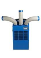 China Automatic Control Portable Spot Air Conditioner With Self Contained Pulley for sale