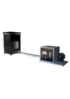 China Steel Structure Fireproof Coating Sample Test Furnace for sale