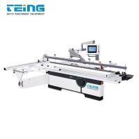 China Horizontal Style Woodworking CNC Precision Sliding Table Panel Saw with Electric 45 for sale