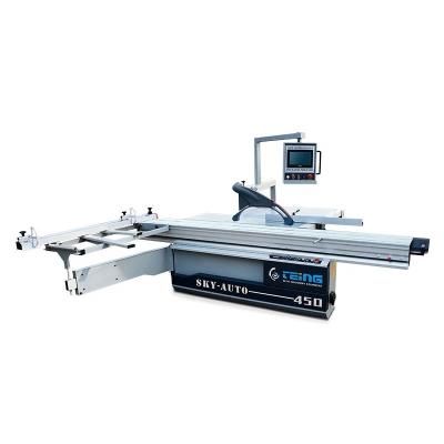 China Woodworking Machine High Precision Panel Saw with Angle Digital and CNC Sliding Table for sale