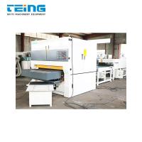 China 3 Belt Speed 2000r/min P-R-RP1300 Wide Belt Sander Machine With Water Sanding and Drying for sale
