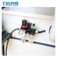 China Three Head Vertical Door Edge Side Sanding Machine with 150mm Polishing Roller Length for sale