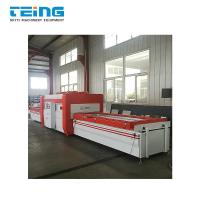 China Vacuum Pumping Speed 100m3/h Wood Door PVC Foil Laminating Machine with Hot Vacuum Press for sale