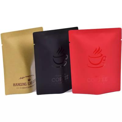China Collapsible 3 Side Seal Flat Pouch Oem For Seafood Chilled Frozen Food Packaging for sale