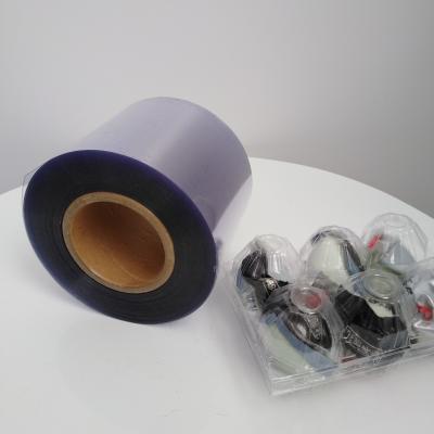 China Medical Use PET PE 200um Clear Thermoforming Film For Sleeve Syringes Needles Feeding Tubes for sale