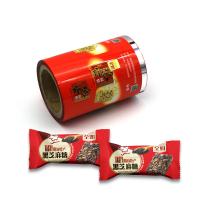 China Printed Lamination PET12 PE60 Flexible Film For Auto Packing Machine Snack Candy Packaging for sale