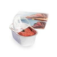 China Breathable Food Packaging Heat Seal Lidding Film 80mic For Fresh Food for sale