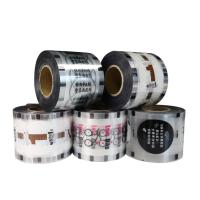 China Automatic PET PE Peelable Heat Sealing Film Custom Printed For Tray Plastic for sale